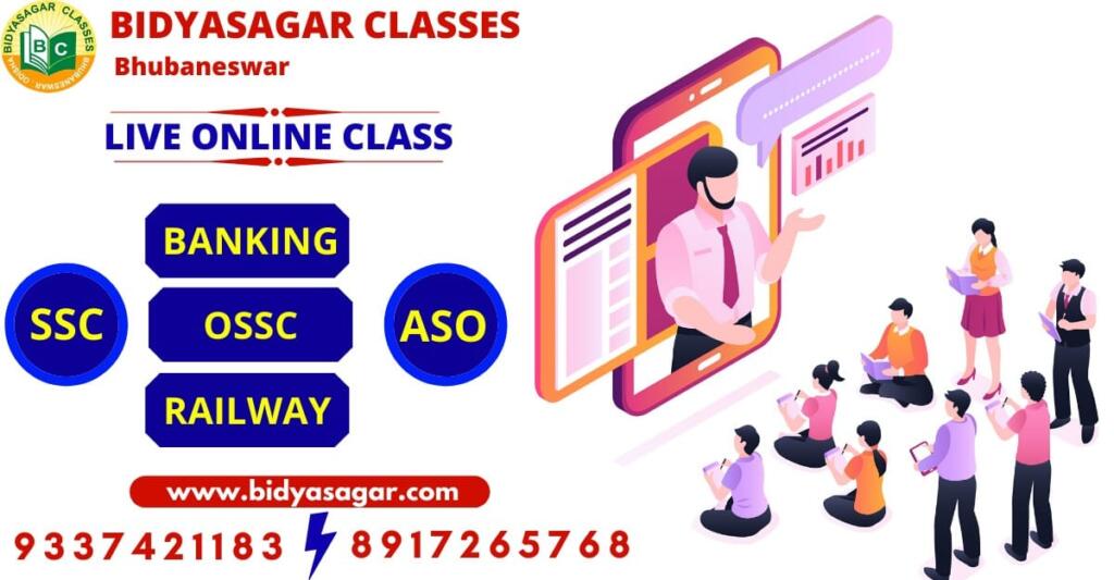 The Best OFFLINE/ ONLINE Banking Coaching in Bbsr | BIDYASAGAR CLASSES